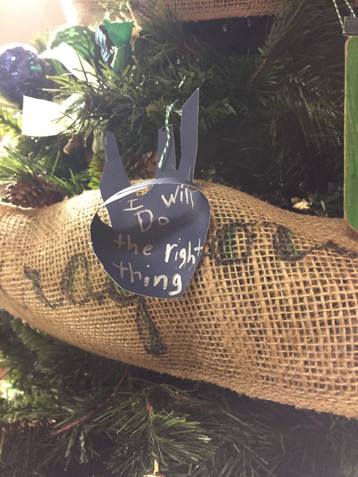 Girl Scout Promise Tree | The Dabbling Crafter