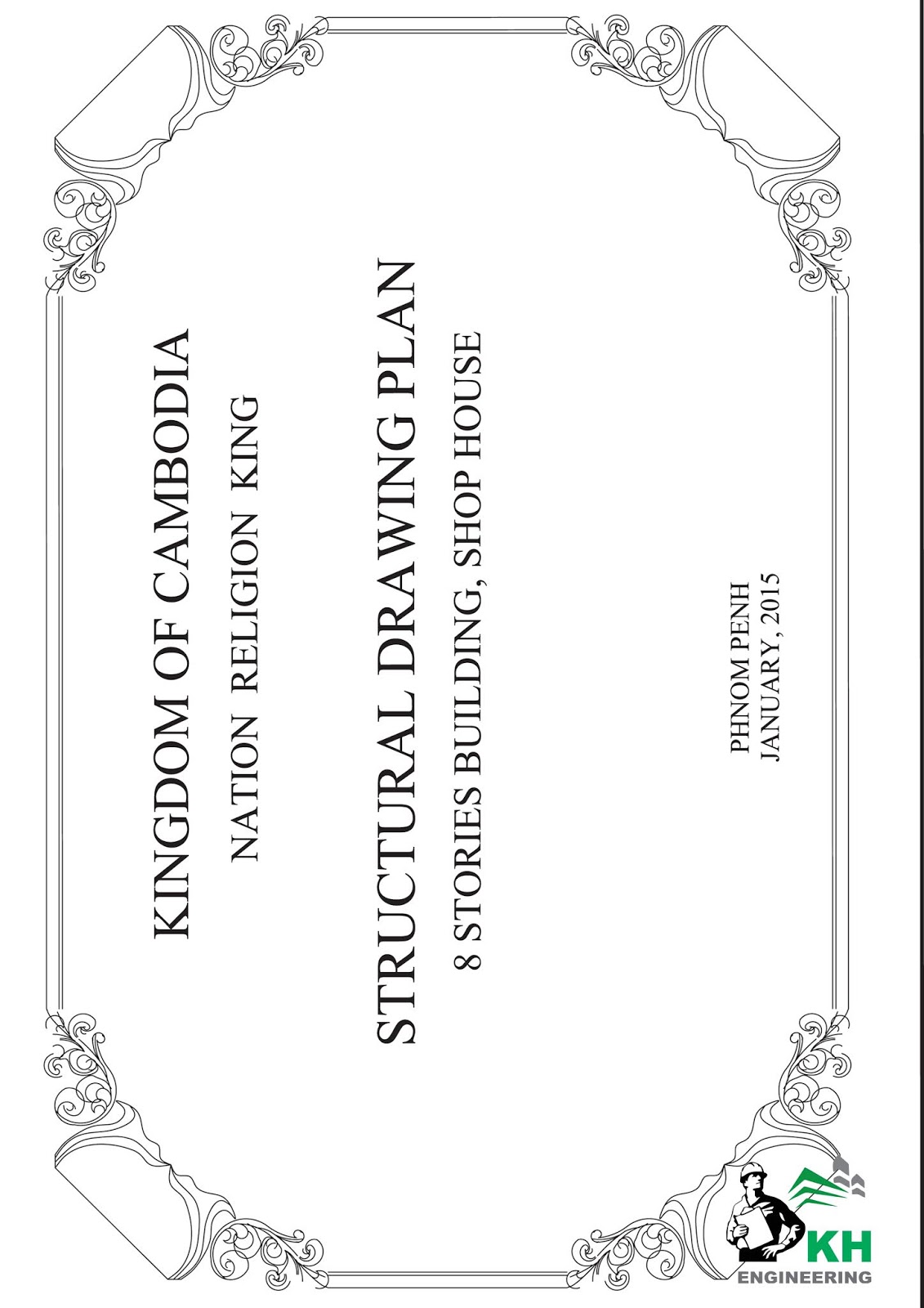 Structural Drawing Plan 8 Stories Building (ETC) - Civil Engineering