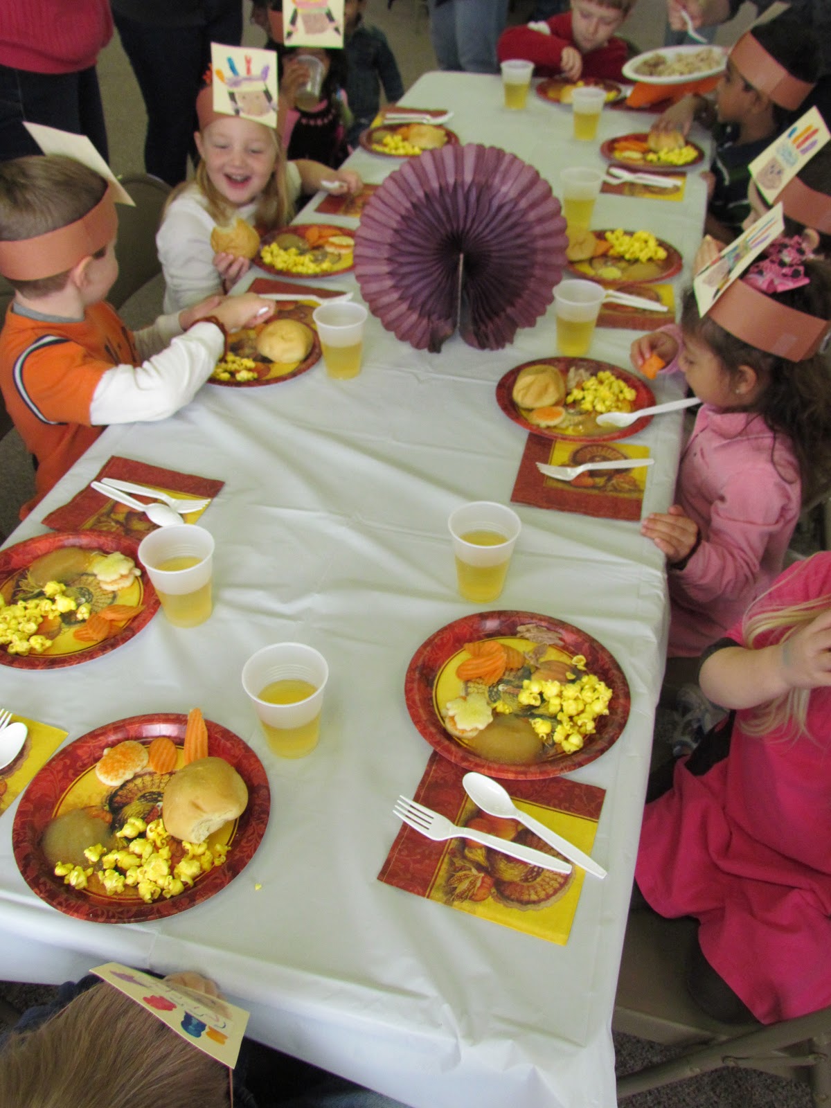 The Husker Family: Preschool Thanksgiving Feast