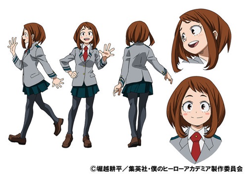 Uraraka Ochako อุราระกะ โอชาโกะ นักเรียนฮีโร่ผู้น่ารักสดใสเสมอ