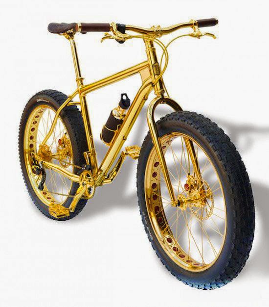 Accelerating Better Design: Ultra-Bling 24K Gold Bicycle That Costs US ...