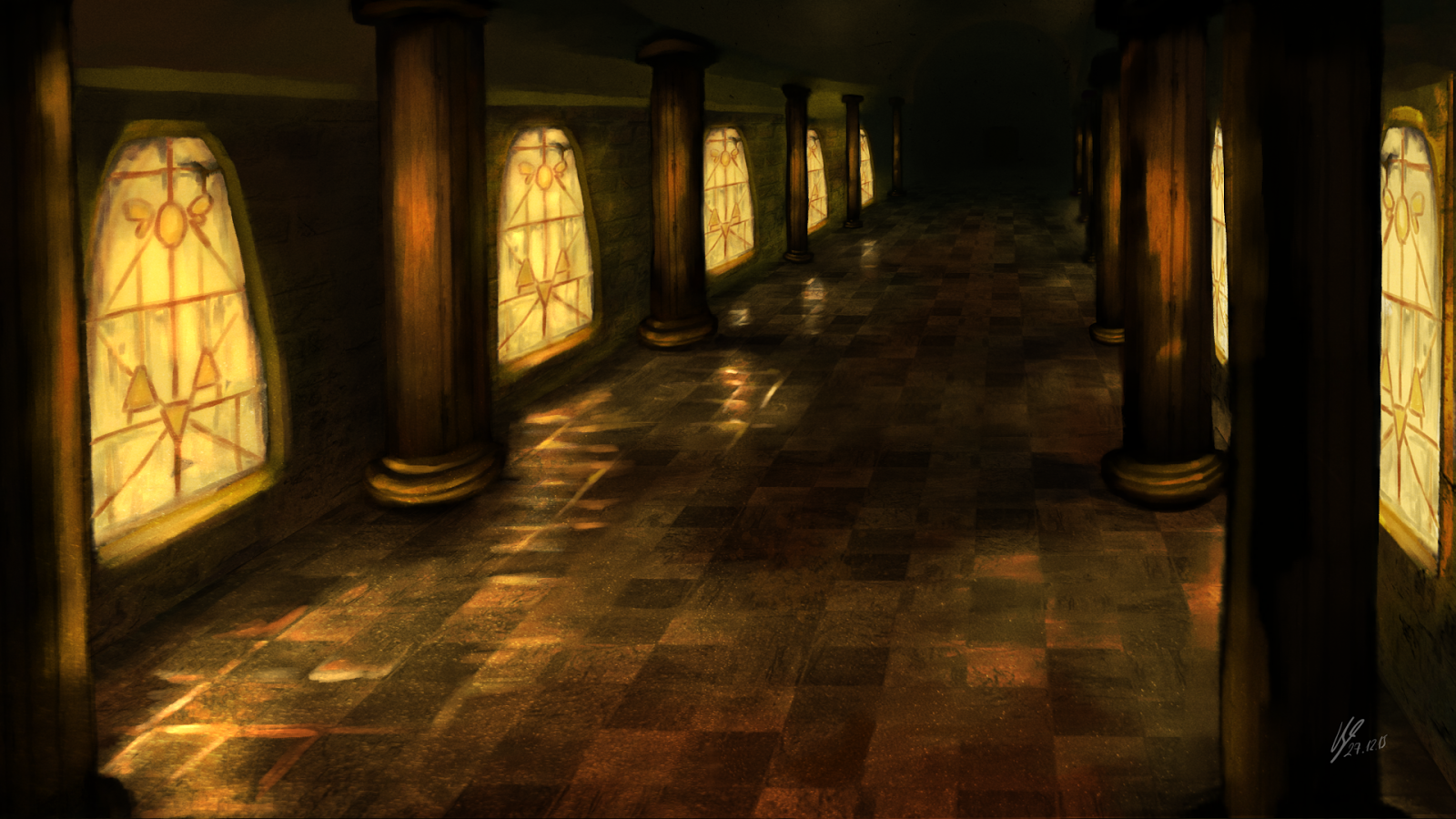 El lenguaje de las almas: Camino en la nieve