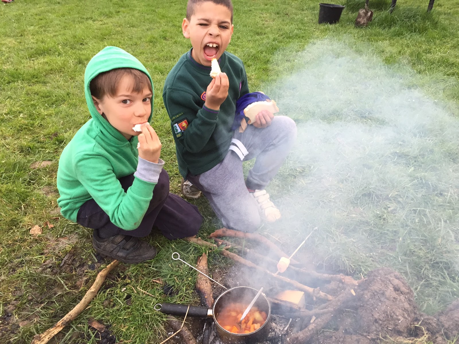 Wilmcote Cub Scouts: Backwoods Cooking