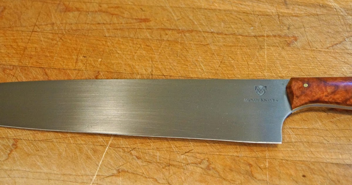 MAD MEAT GENIUS: MOAB KNIVES CUSTOM 12 INCH CHEF’S KNIFE
