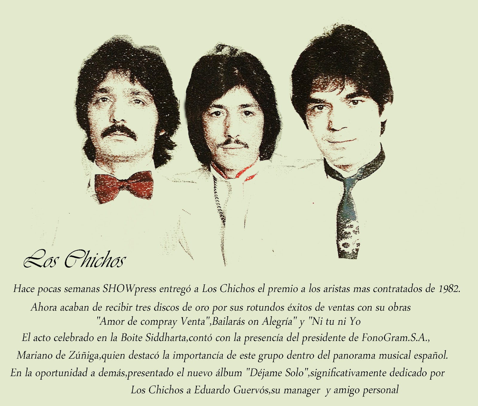 Los Chichos desde 1973: Los Chichos Caratula