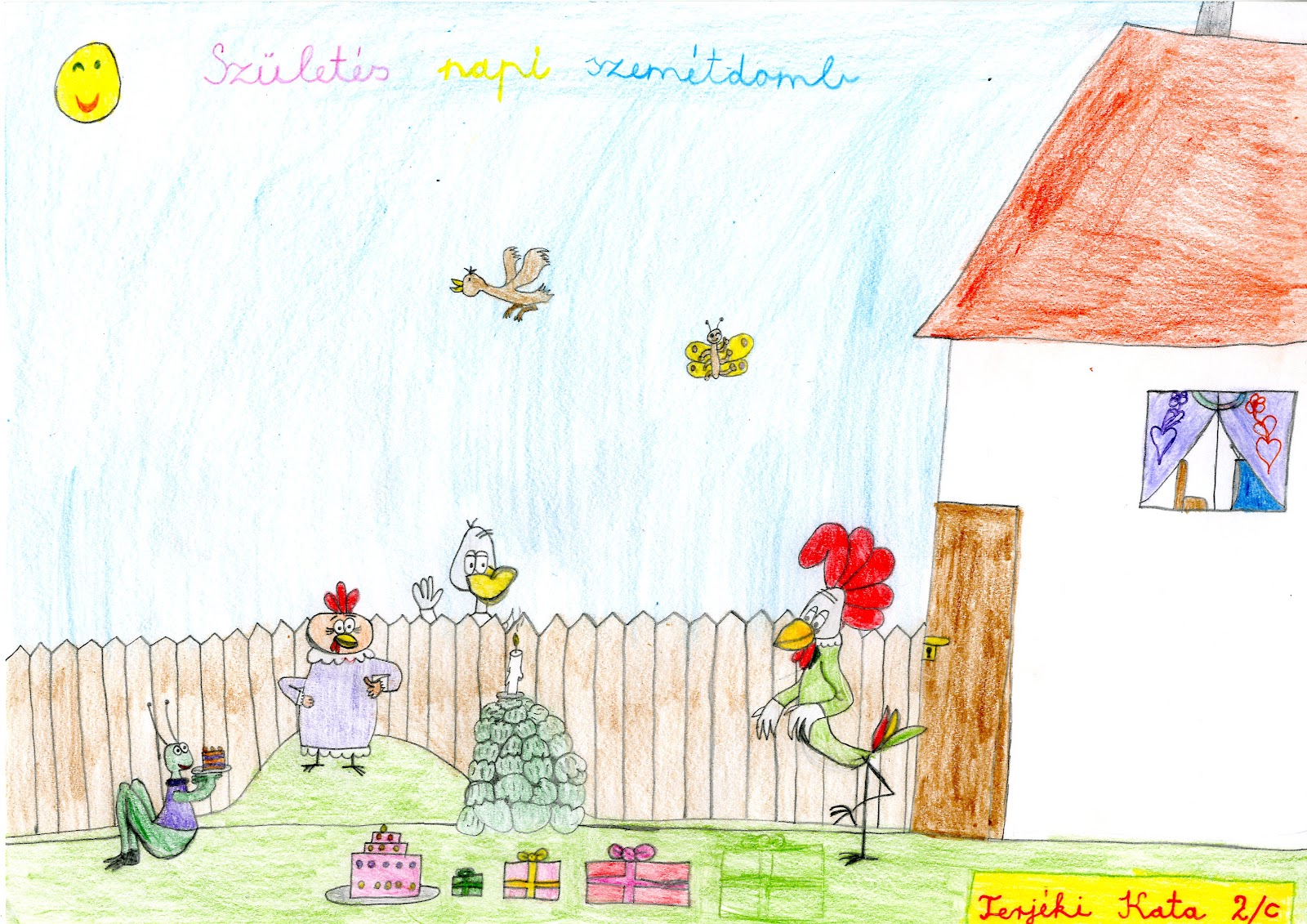 Kecskeméti Református Általános Iskola Könyvtár: Rajzok