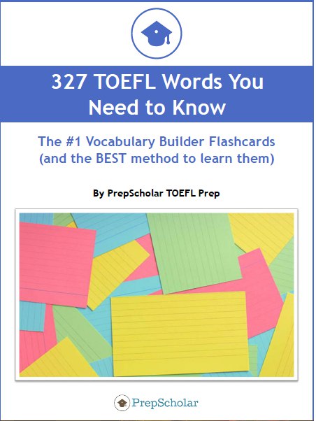 327 TOEFL Words You Need to Know