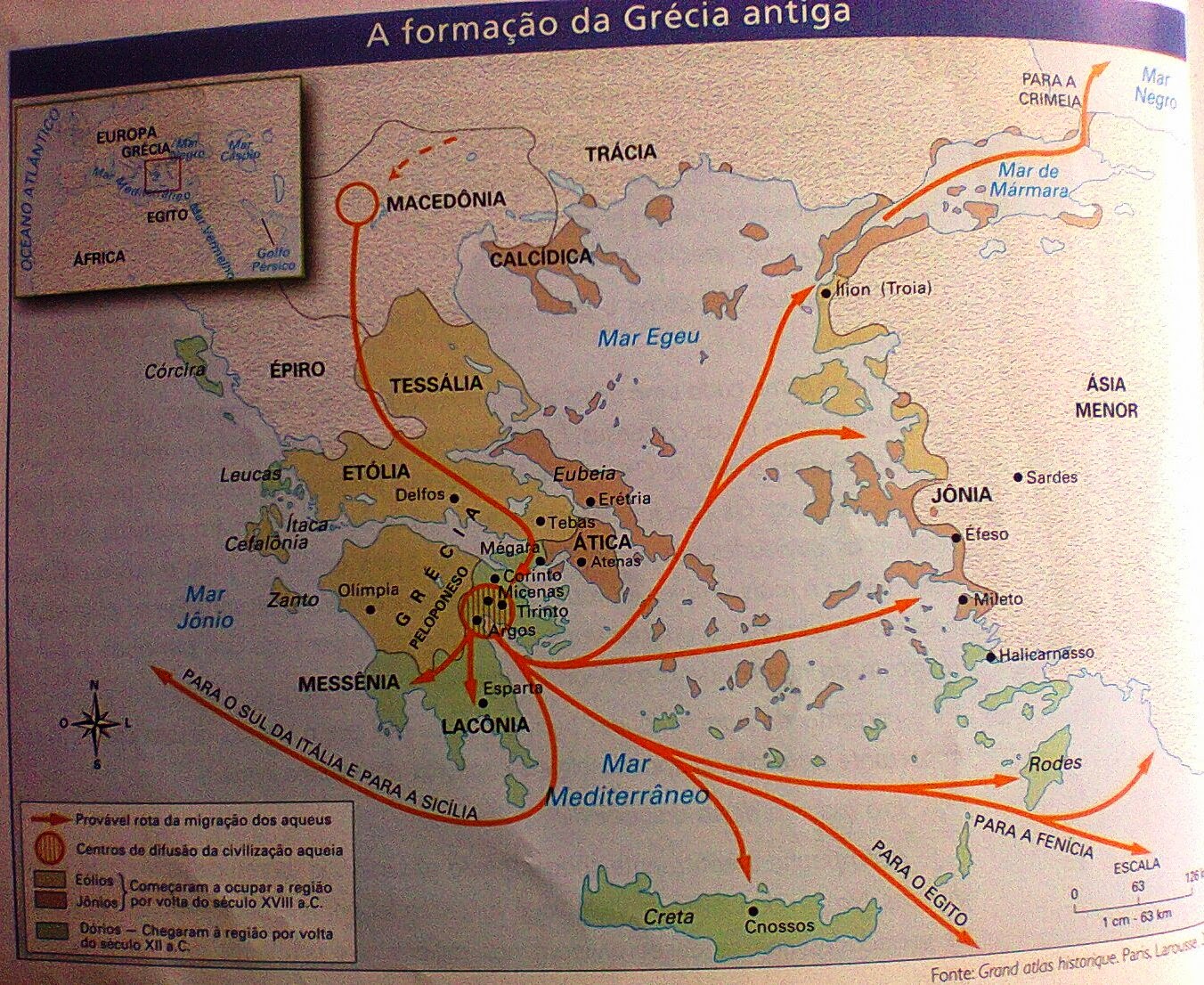 Espaço Geográfico: OS GREGOS