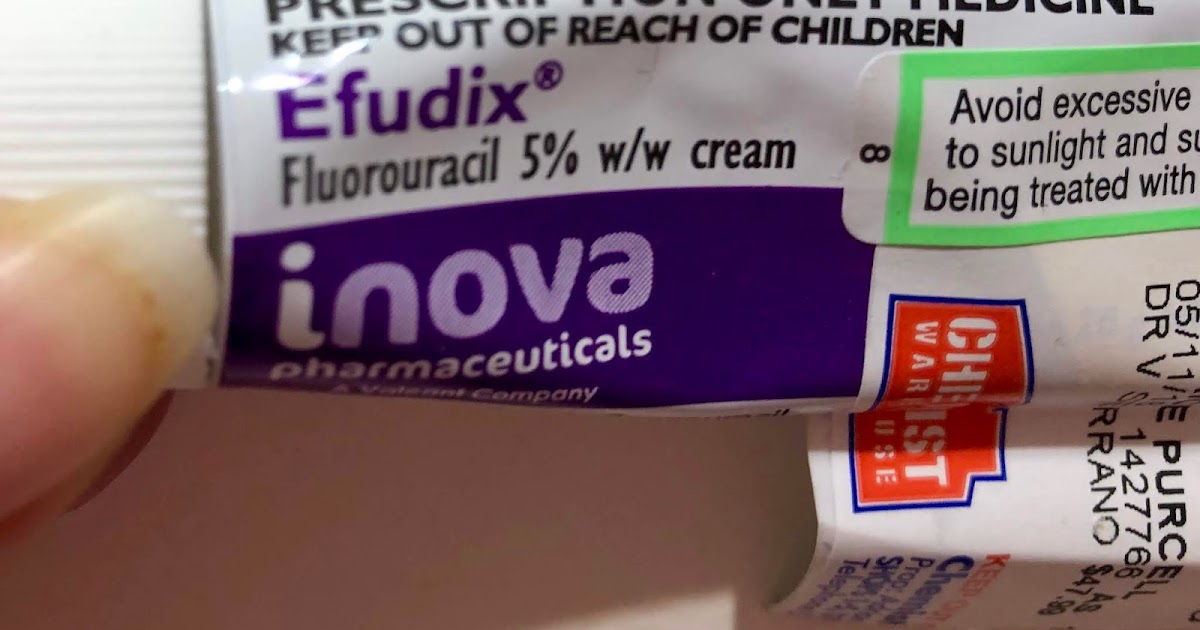 Efudix Treatment November 2018