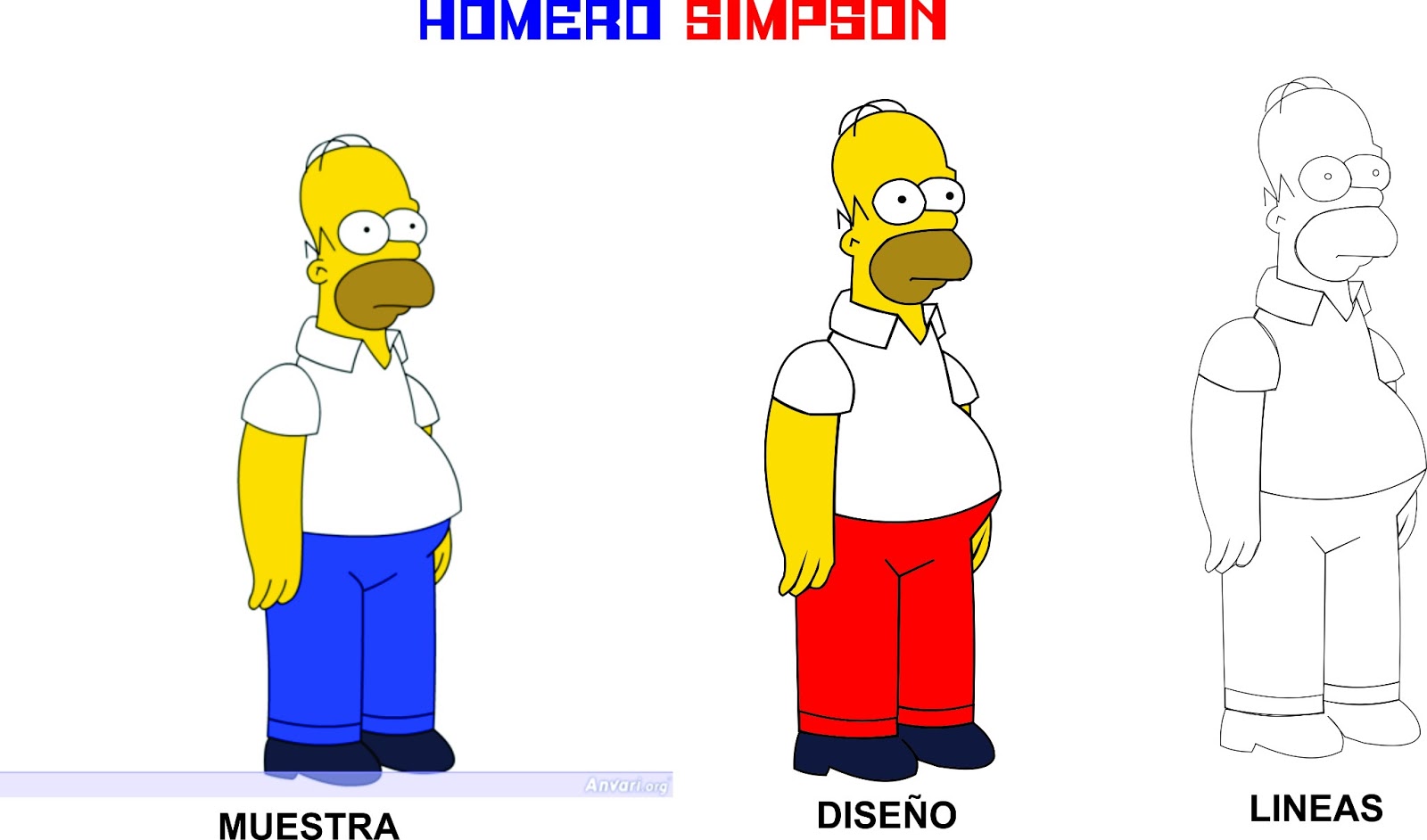 Preprensa digital Dario Alejandro Henao: DISEÑO DE HOMERO (VECTOR)