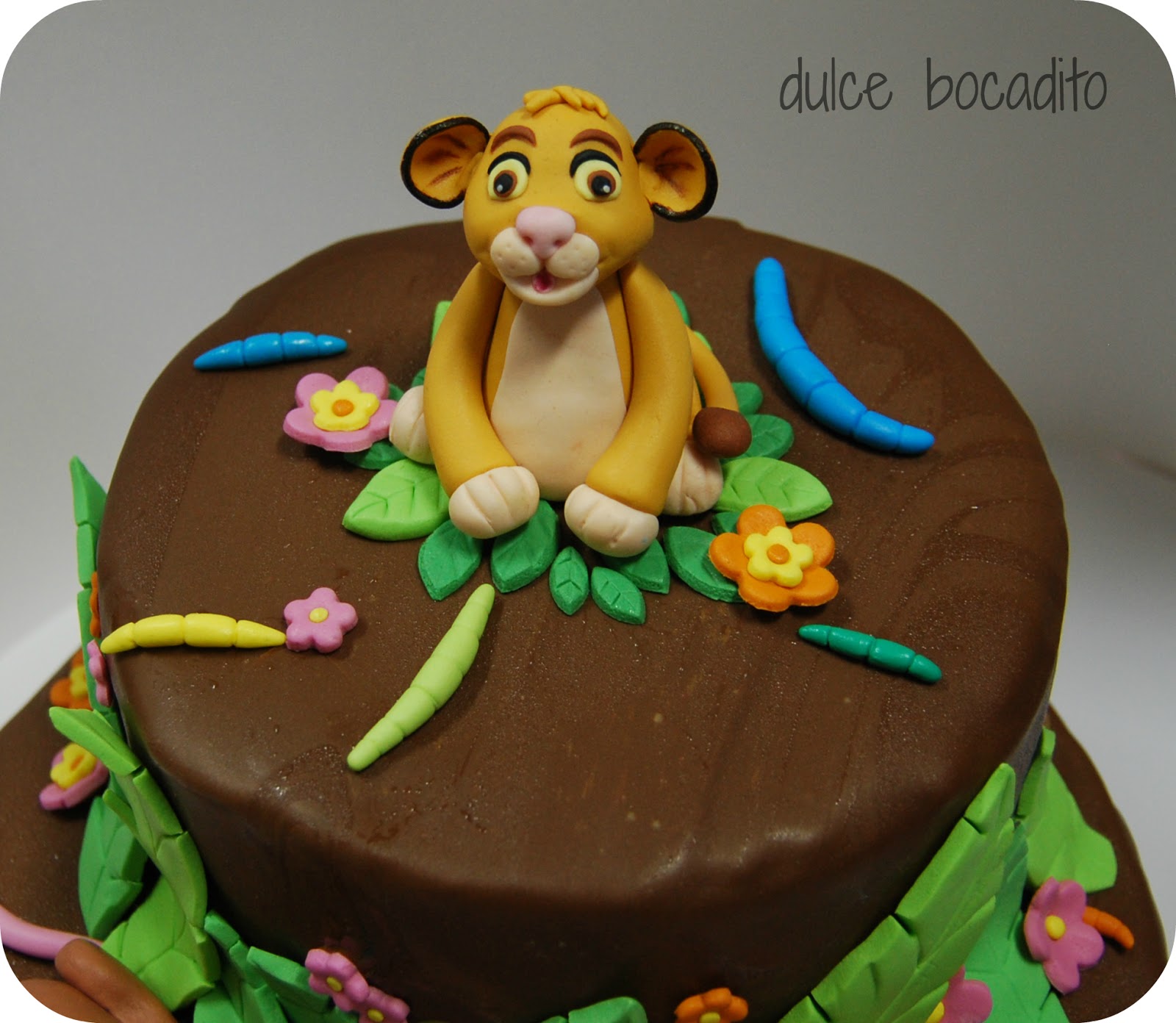 Dulce bocadito: ♥ Tarta de El Rey León, la mejor peli de Disney o mi ...