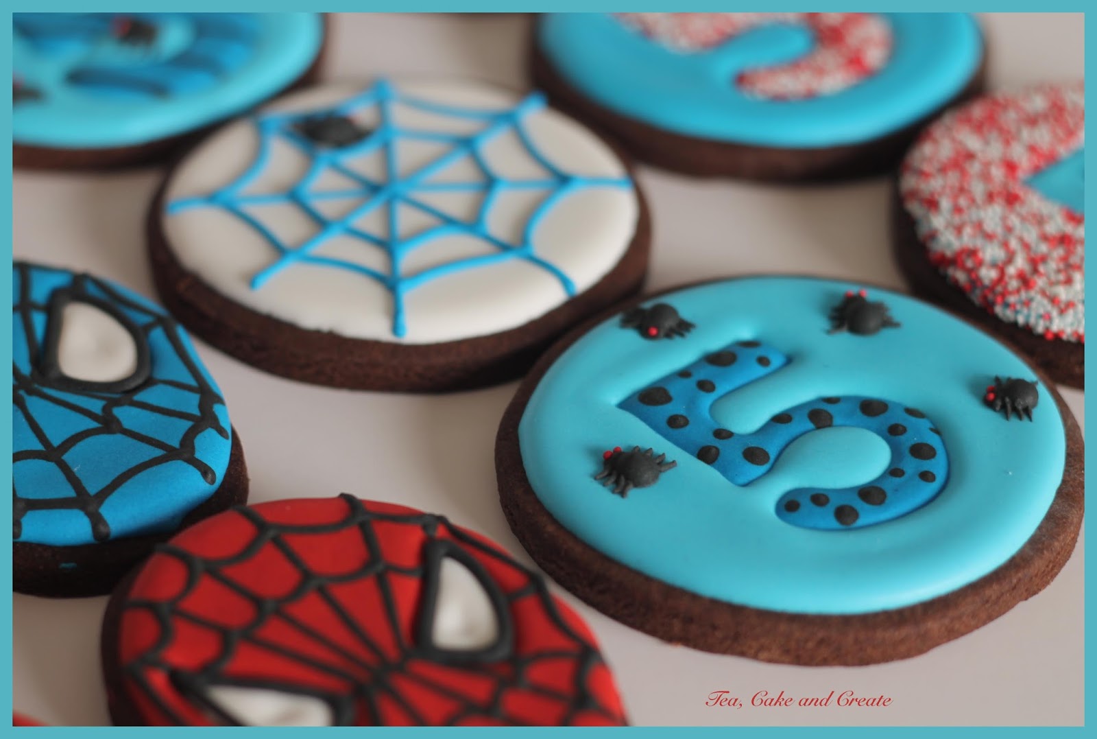 Tea, Cake & Create: Spiderman Cookies