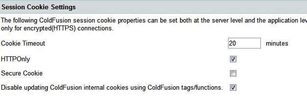 Sameeksha: Prevent accidental manipulation of ColdFusion session cookies
