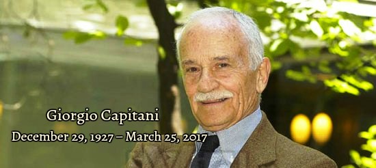 R.I.P. Giorgio Capitani