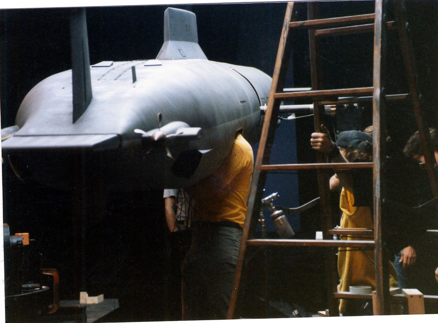 model ships in the cinema: Hunt for Red October 1990