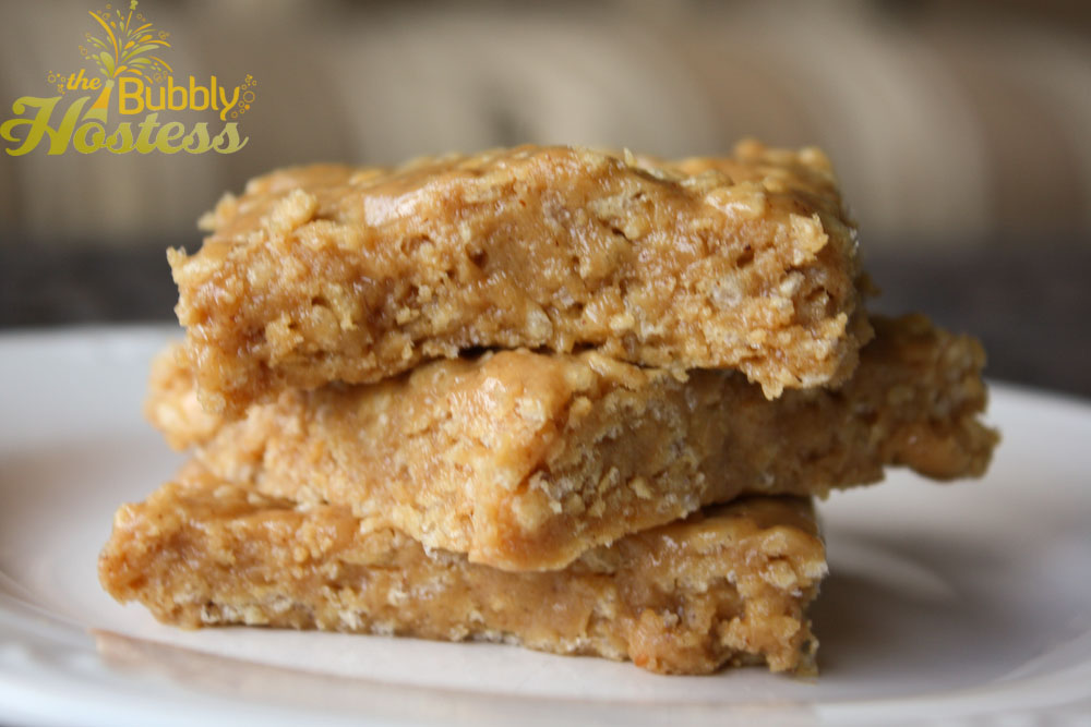 The Bubbly Hostess: Peanut Butter Rice Krispie Treats