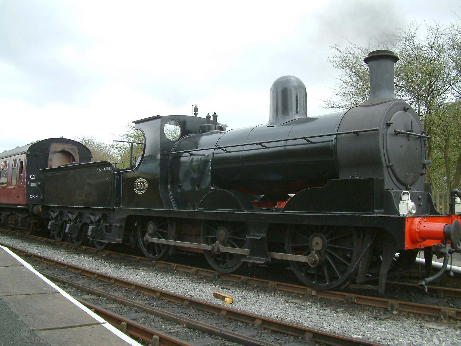 Steam Memories: L&Y 1300 0-6-0 at Embsay