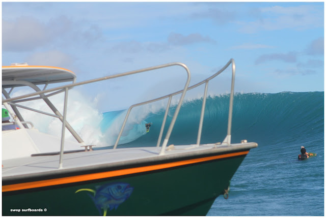 swop surfboards: RED CODE TEAHUPOO 13 MAY 2013