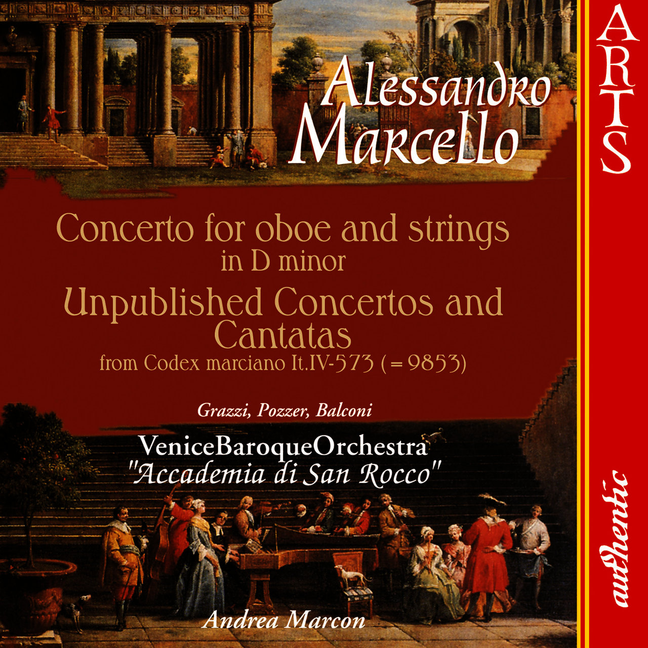 ReciClassíCat: MARCELLO, Alessandro (1673-1747) - Concertos & Cantatas