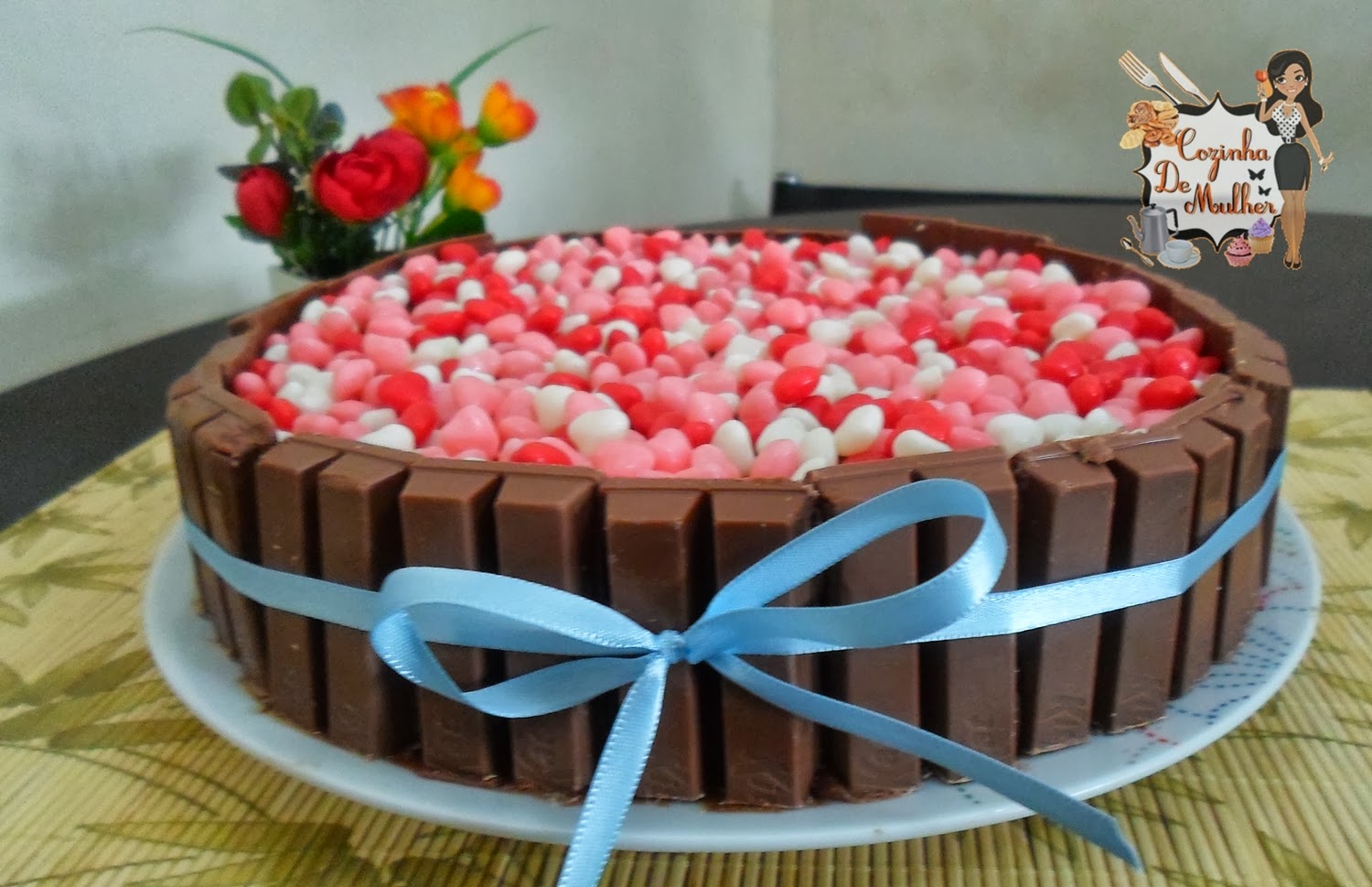 Cozinha de Mulher: Torta Kit Kat