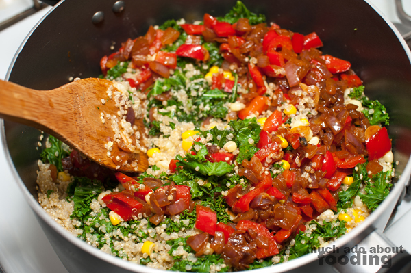 Recipe - Quinoa Kale Medley | Much Ado About Fooding
