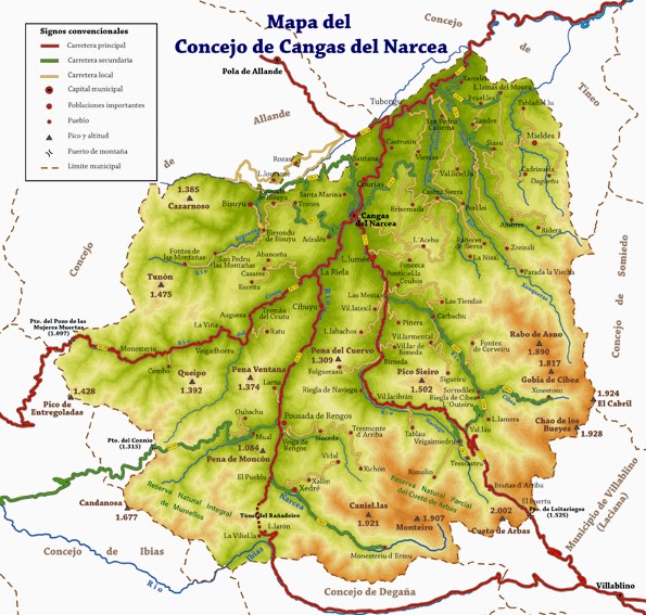 EL BLOG DE CALECHA: CANGAS DEL NARCEA. GUÍA COMPLETA