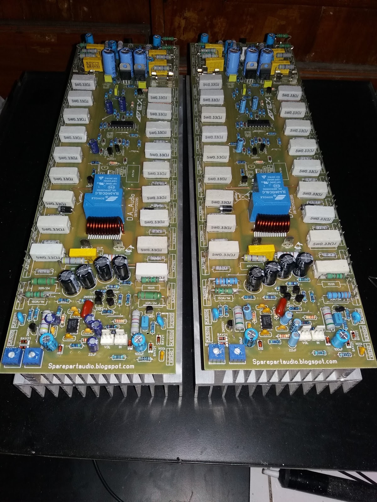 D.A Audio - Jual Power Rakitan, Kit Apex Amplifier, Perakit Power ...