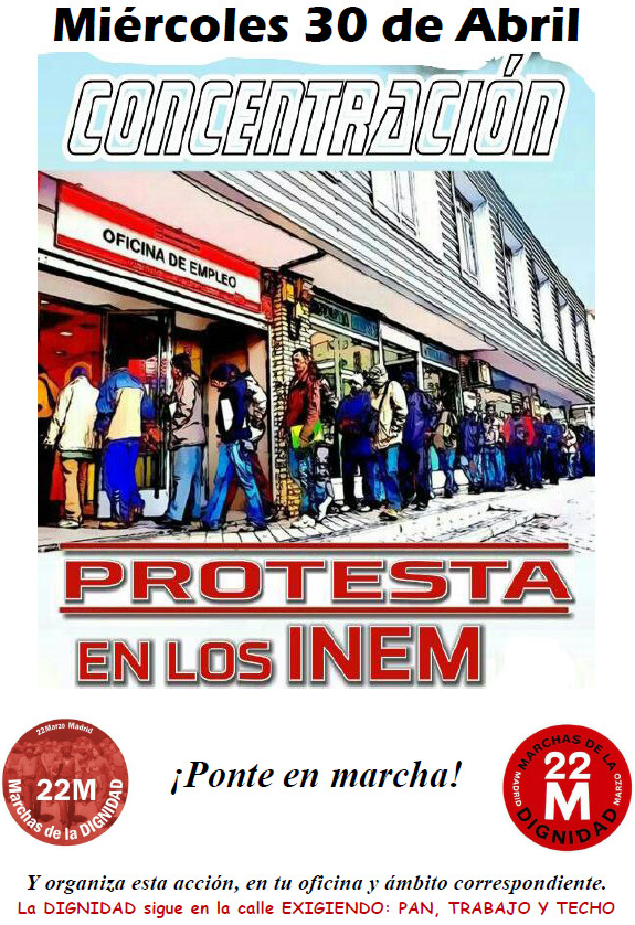 GAtos Sindicales: 30-A Protesta en los INEM