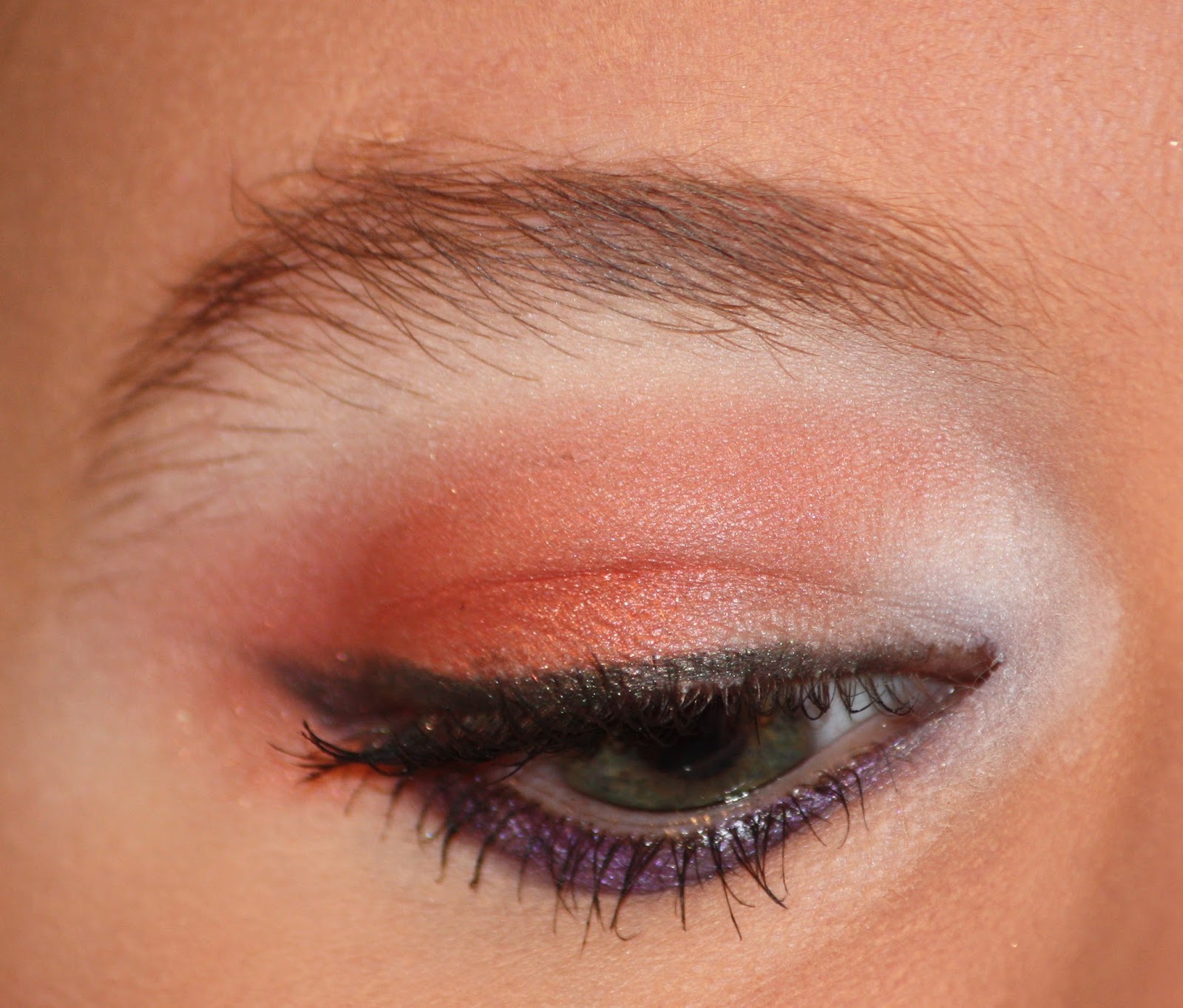 Die Zauberin Zebulon: Salmon Eye MakeUp using Full Spectrum palette by ...