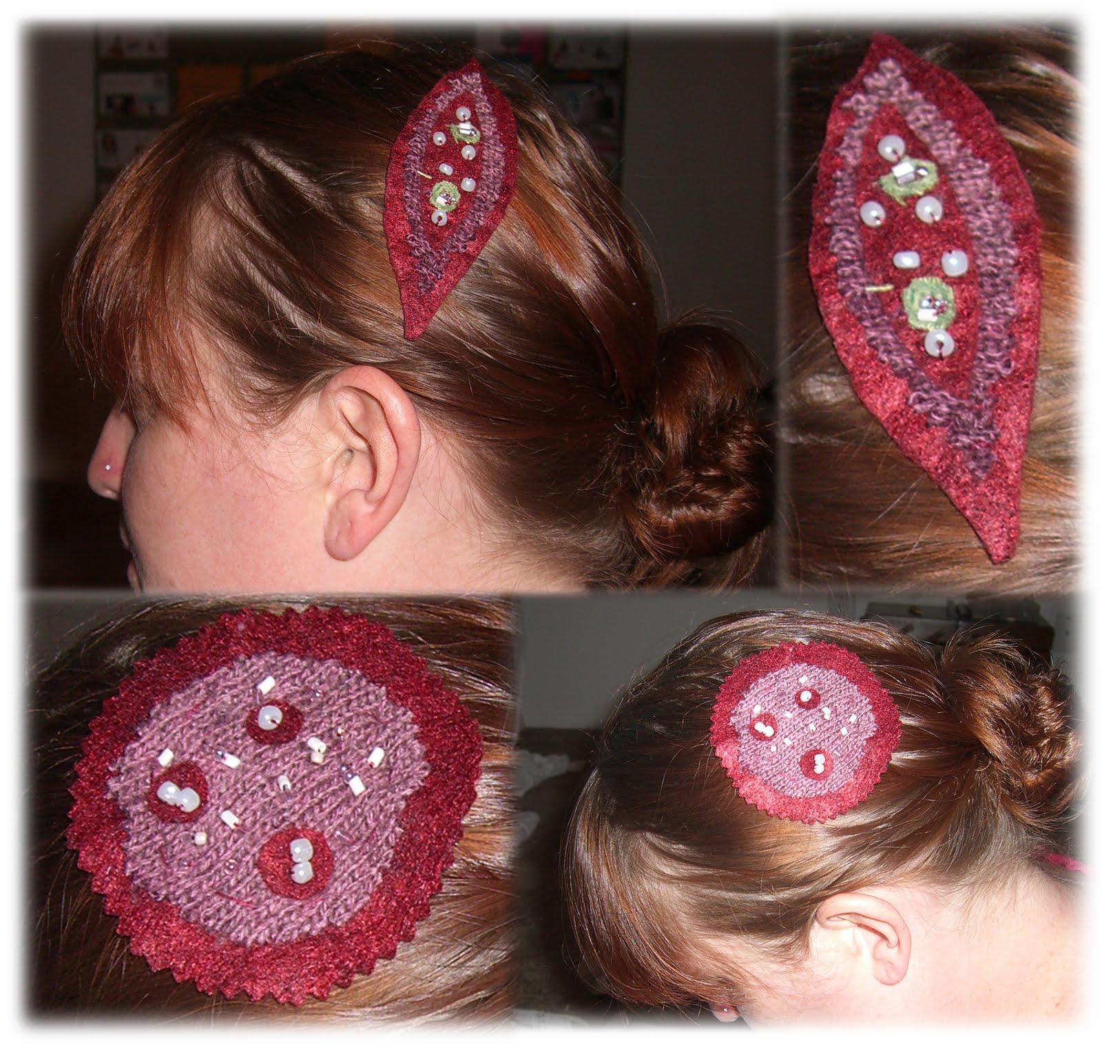 Jessalynne : DIY - Sweetheart hair Clip Tutorial Review