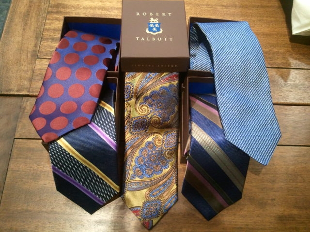Outlander Men's Gear: Robert Talbott Ties