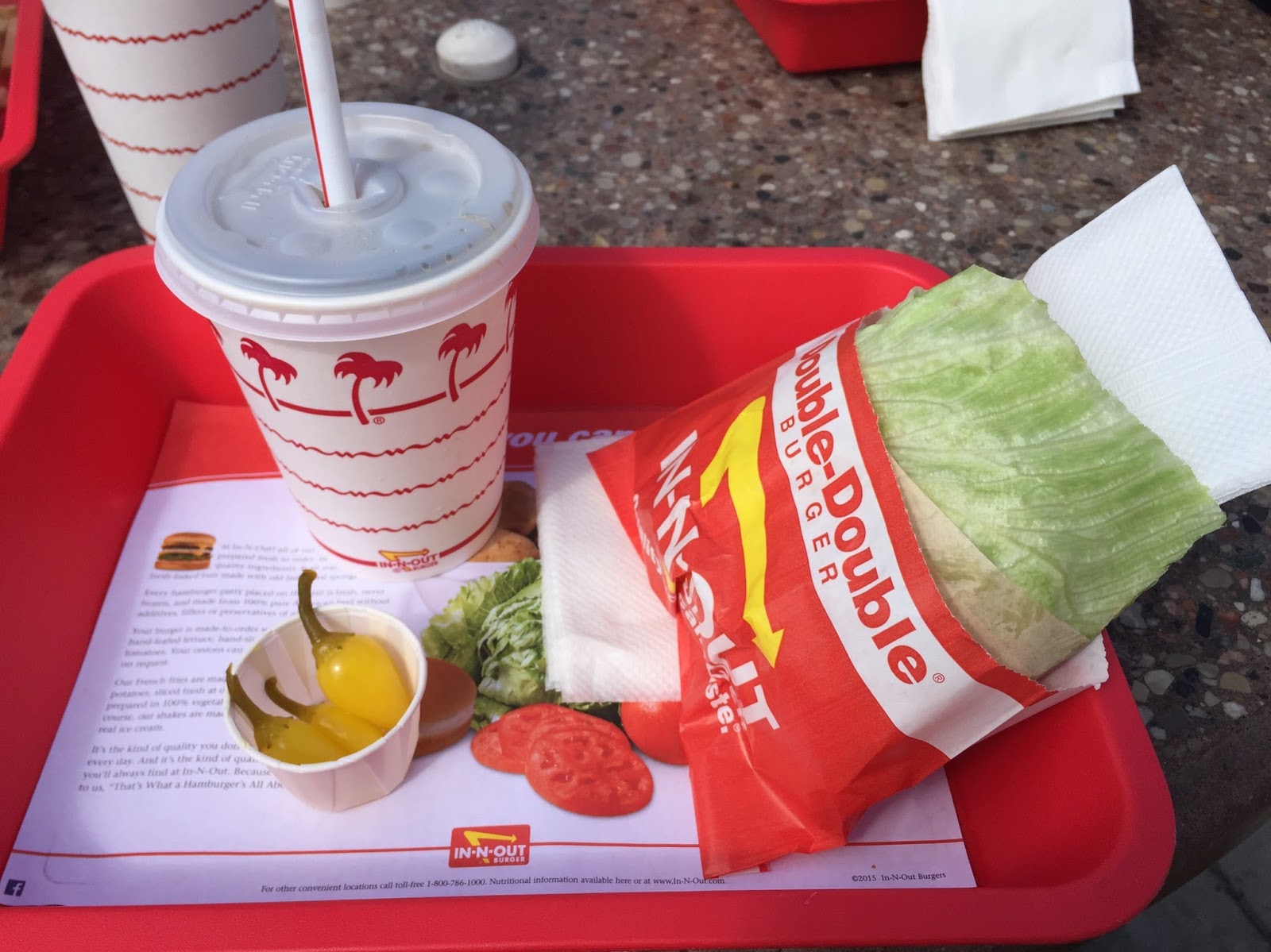 Double-Double Protein Style From IN-N-OUT / IN-N-OUTのダブル・ダブル プロテインスタイル ...