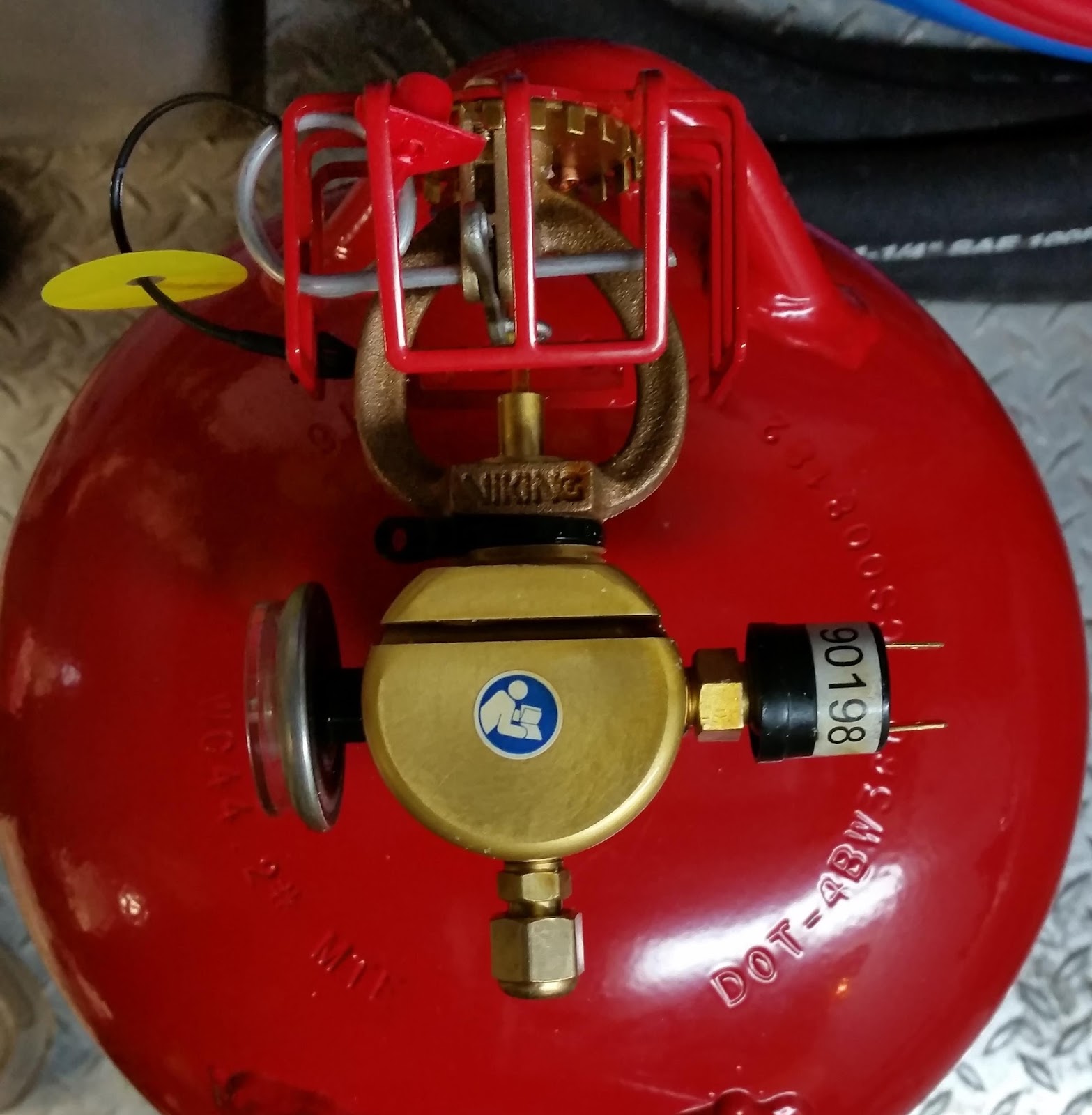 Our Odyssey: Engine Room Fire Suppression System
