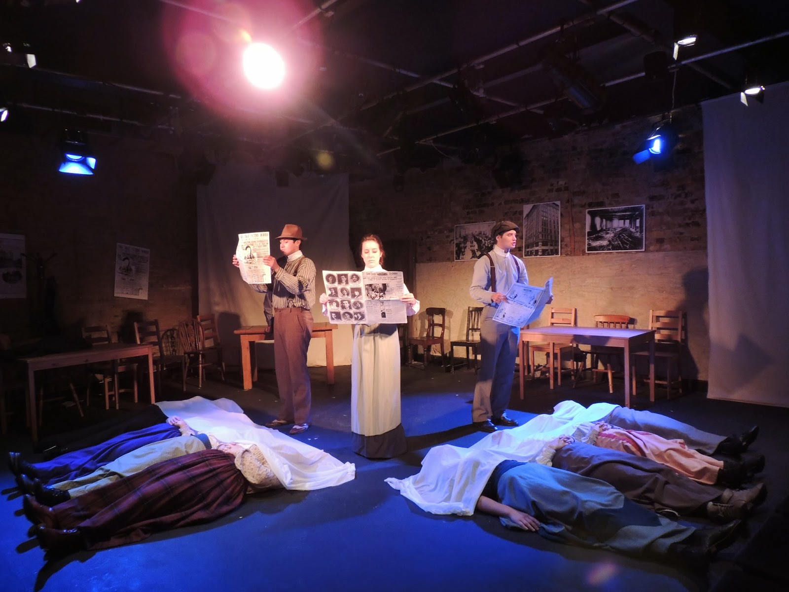 A Semester in London: THE TRIANGLE FACTORY FIRE PROJECT...TARA ARTS