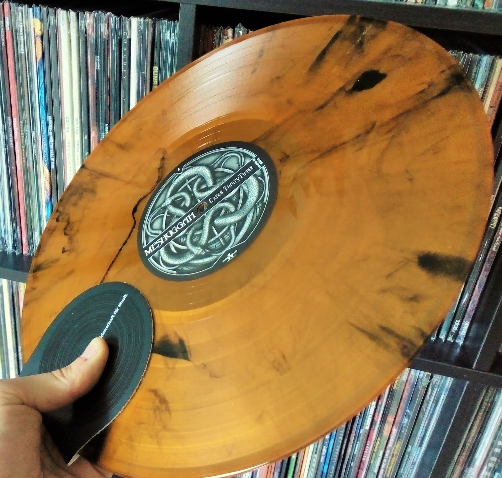 hardcore/metal vinyl: meshuggah - catch thirtythree