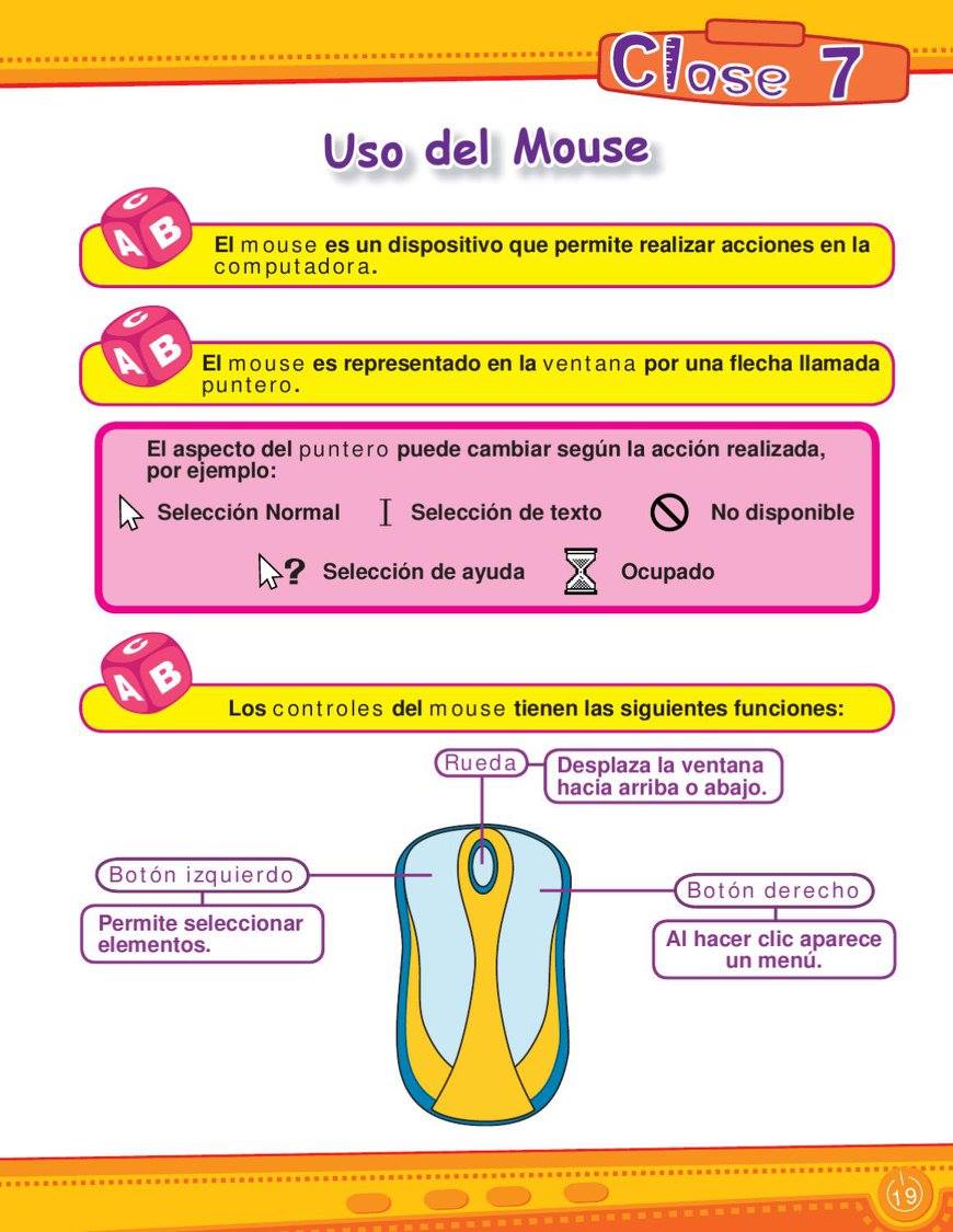 Fichas de Primaria: Informática para niños