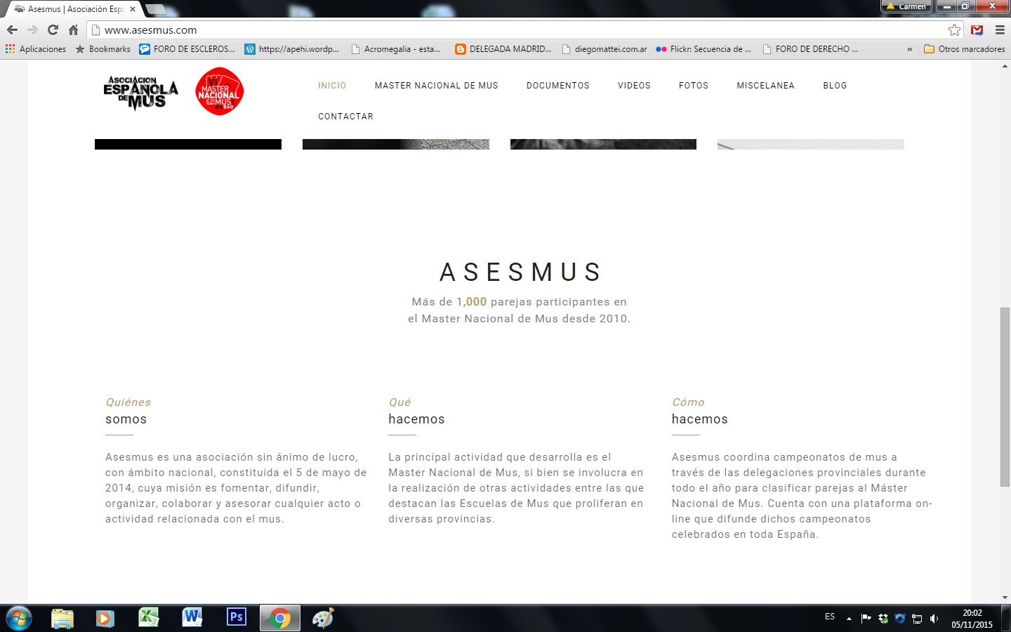 Mus lasmus-as, blog de mus para jugadoras y jugadores. Juega al mus: 1 ...