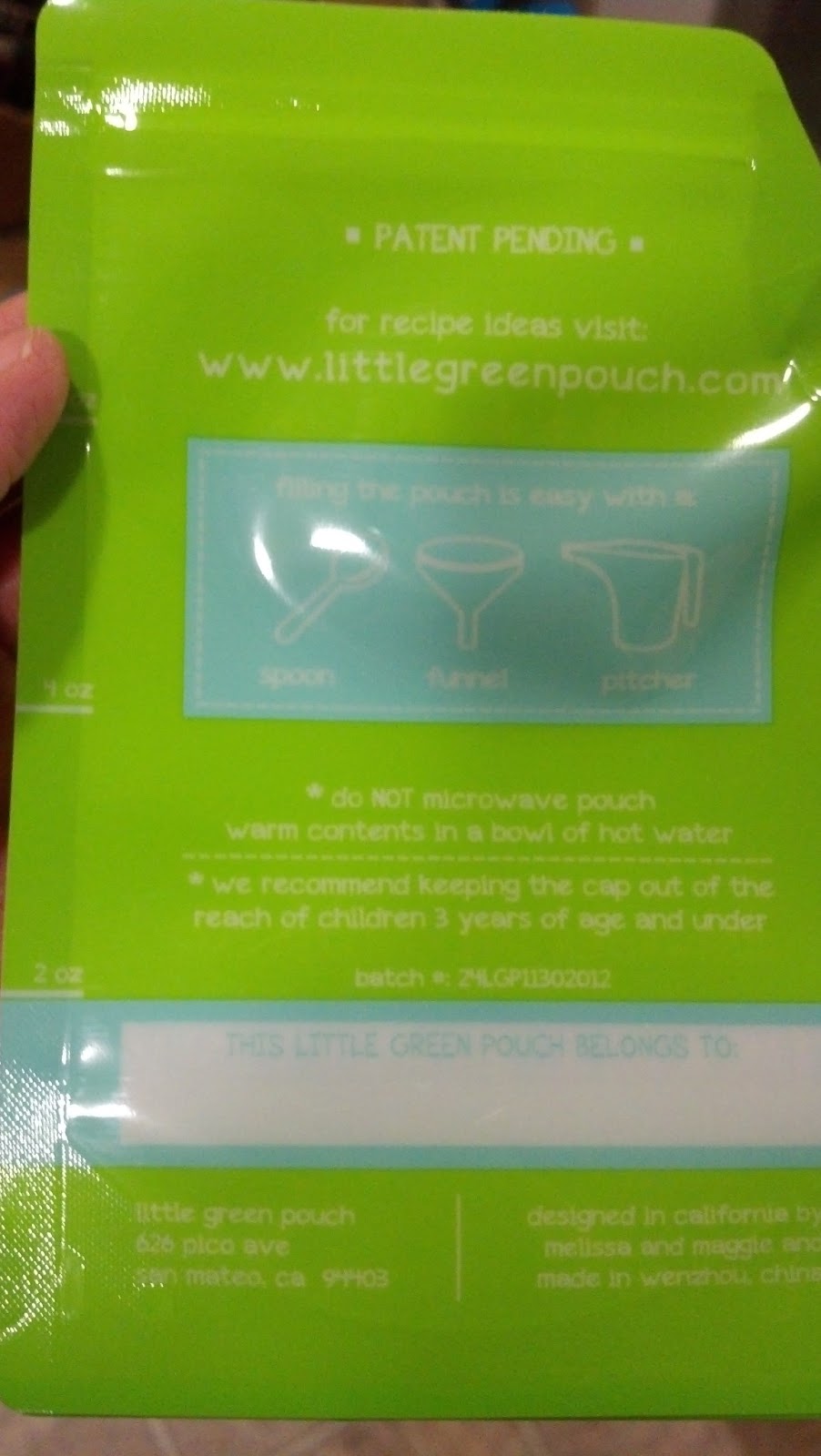 My Kind Of Introduction: The Little Green Pouch Giveaway