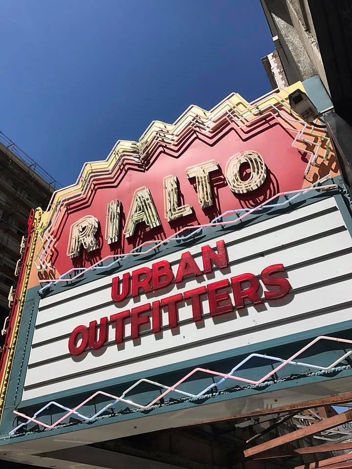 Los Angeles Theatres: Rialto Theatre: history + exterior views