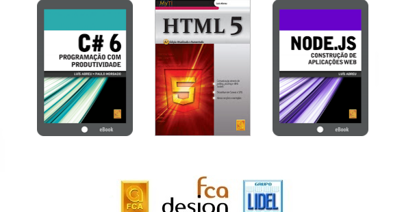 Ganha ebooks FCA [Maio 2016] | Aberto até de Madrugada