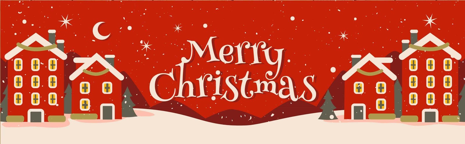 Free Merry Christmas Banner, Merry Christmas Printable Banner Download