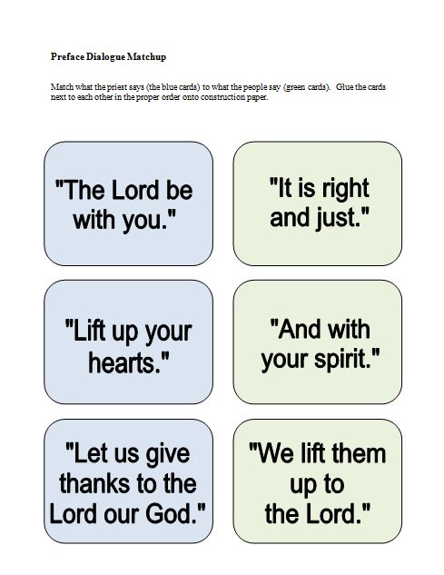 The Catholic Toolbox: Celebrating the Mass Lesson- Preparation, Prayer ...