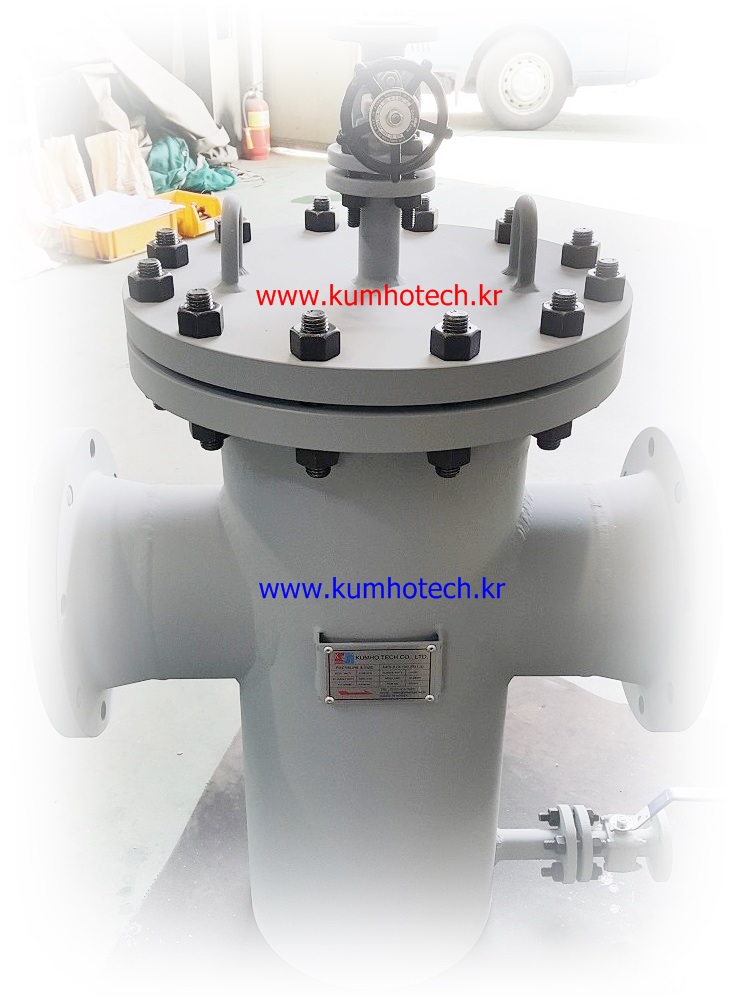 (주)금호테크: Bucket type strainer