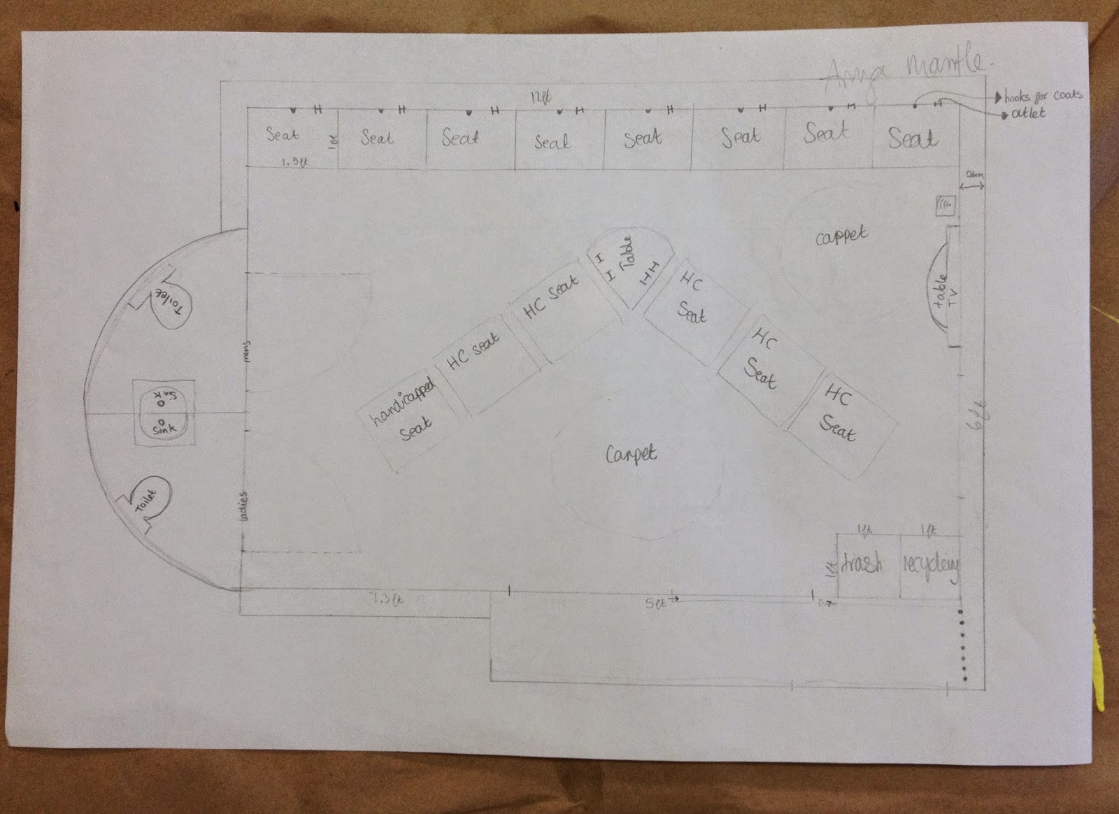 CSH/Brunswick School Bus Stop Project: CSH Practice Elevation Drawings