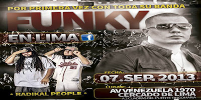 Funky & su Banda en Lima, Perú | 07 de Septiembre 2013 - EyC Cristianos ...