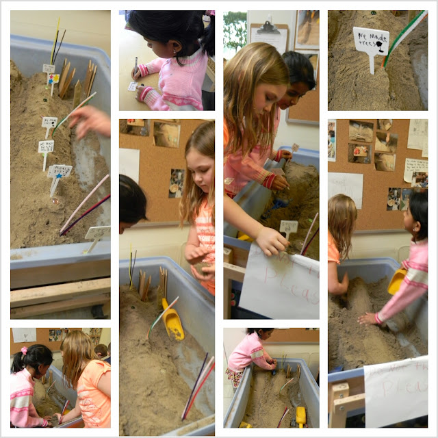 The Wonderful World of Kindergarten: Sand projects
