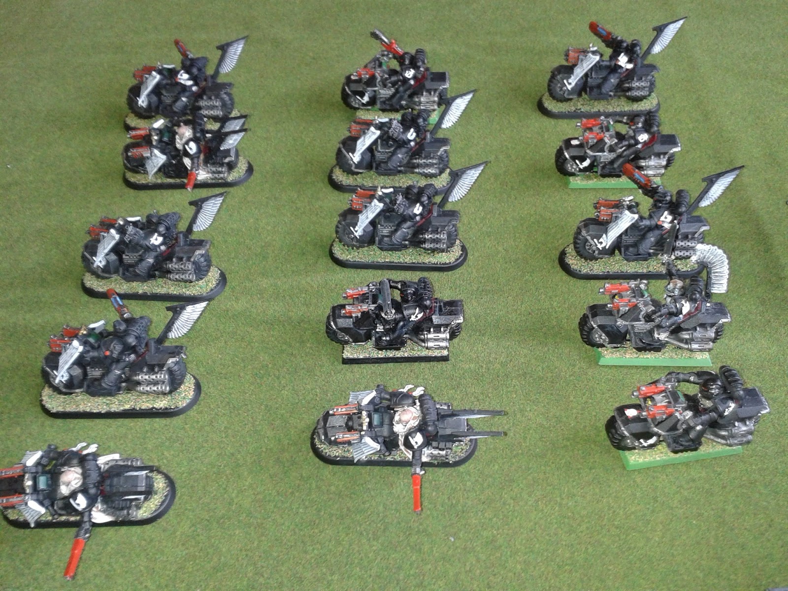 St Andrews wargaming: Dark Angels Army- Ravenwing