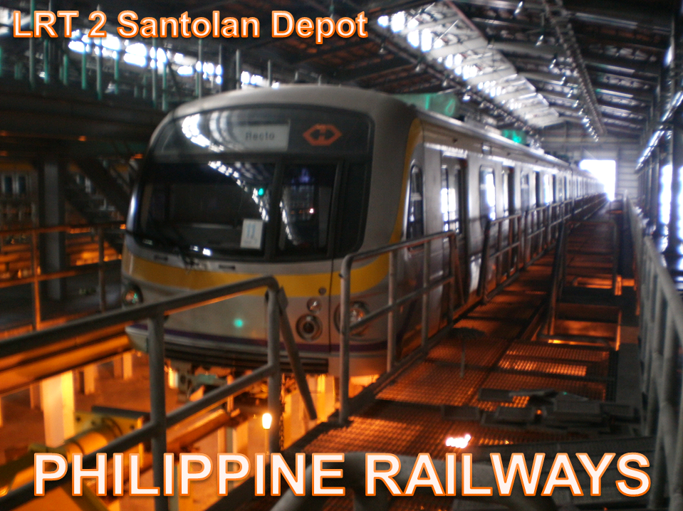 .: LRT 2 Santolan Depot
