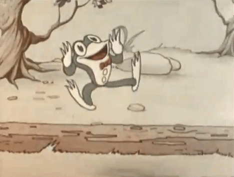 The Glass Character: Flip the Frog: an animated adventure