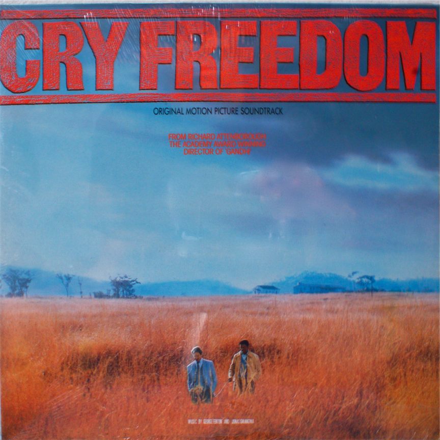 Afro-Synth: GEORGE FENTON & JONAS GWANGWA - Cry Freedom (1987)